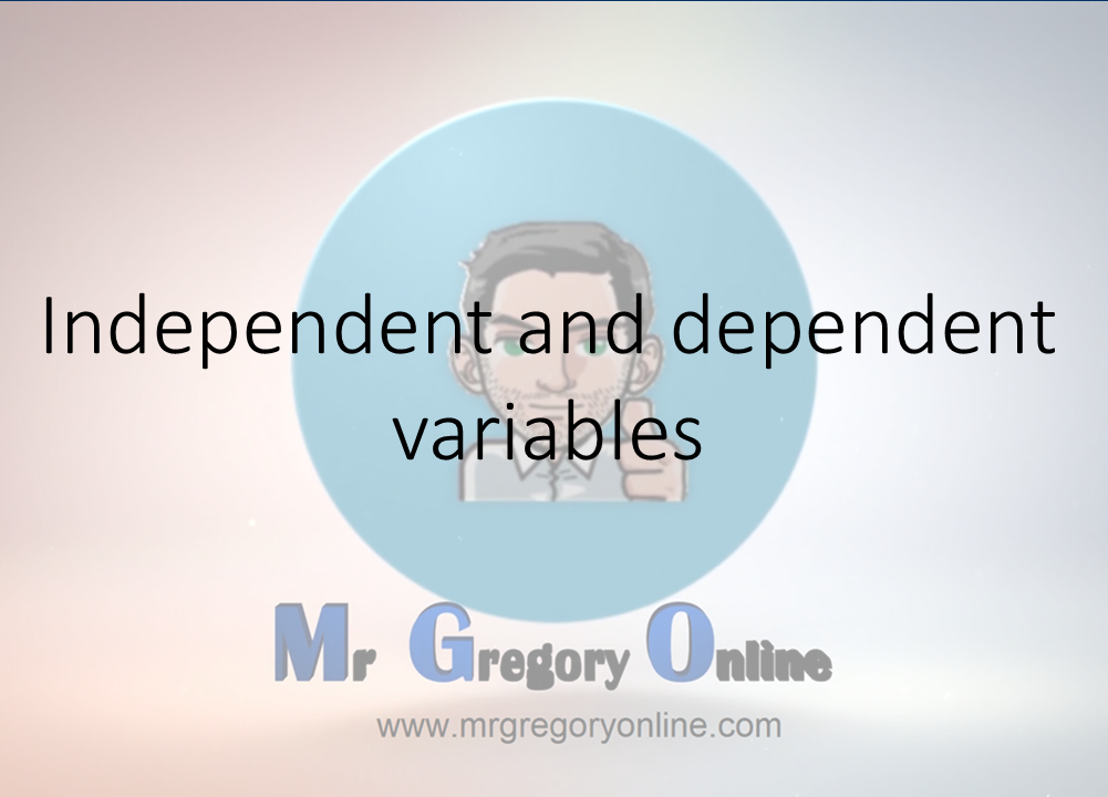 Independent and Dependent Variables - Kahoot! Quiz