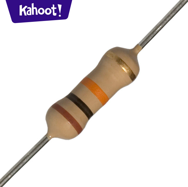 Resistor challenge - Kahoot! Quiz