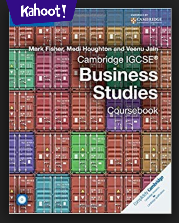 Chapter 1 Business Activity (Pre AICE) - Kahoot! Quiz