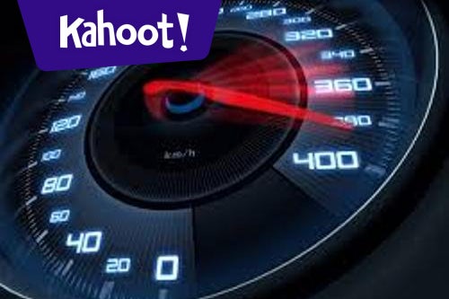 Acceleration - Kahoot! Quiz