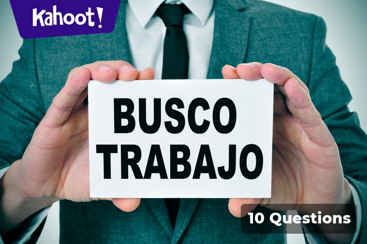 Unidad Trabajo y Comunidad (2) - Kahoot! Quiz