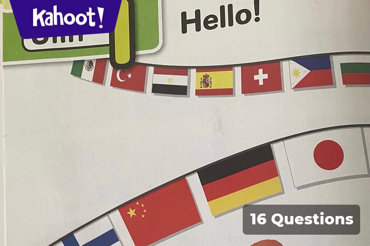 Let’s Try 1 Unit 1 “Hello” - Kahoot! Quiz