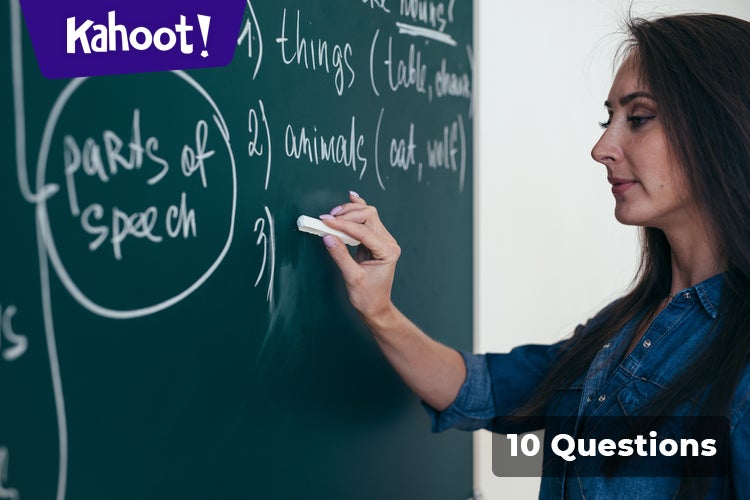 Parts of Speech - Kahoot! Quiz