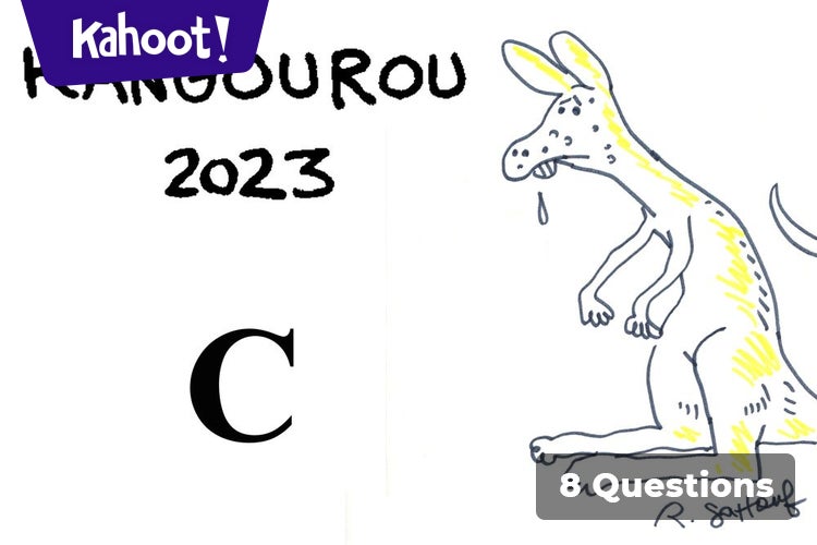 Kangourou 2023 - Sujet C - Extraits - Kahoot! Quiz
