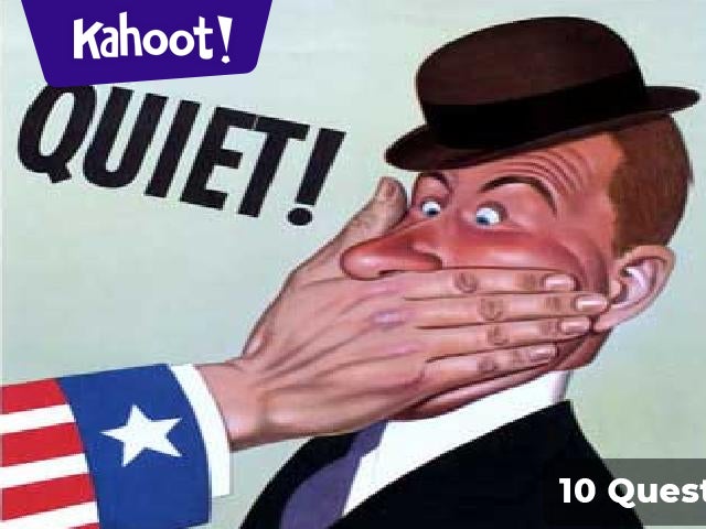 Amendments: 1st Amendment Freedoms - Kahoot! Quiz