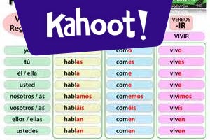 Los verbos regulares, presente de indicativo - Kahoot! Quiz