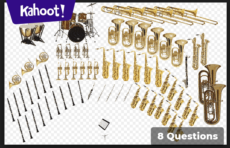 Les instruments (ampliación) - Kahoot! Quiz