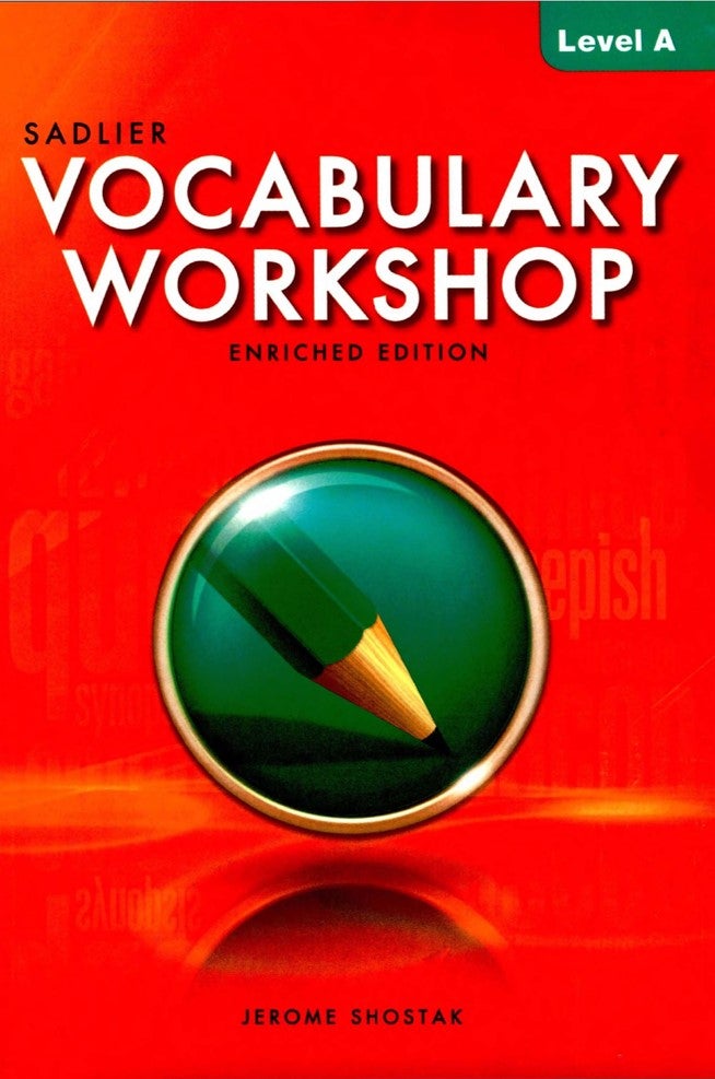 Sadlier Vocabulary Workshop Level A, Unit 3 This Day in 1923: The ...