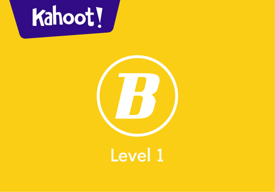 Verb to be - Level 1 Unit 1 - Kahoot! Quiz
