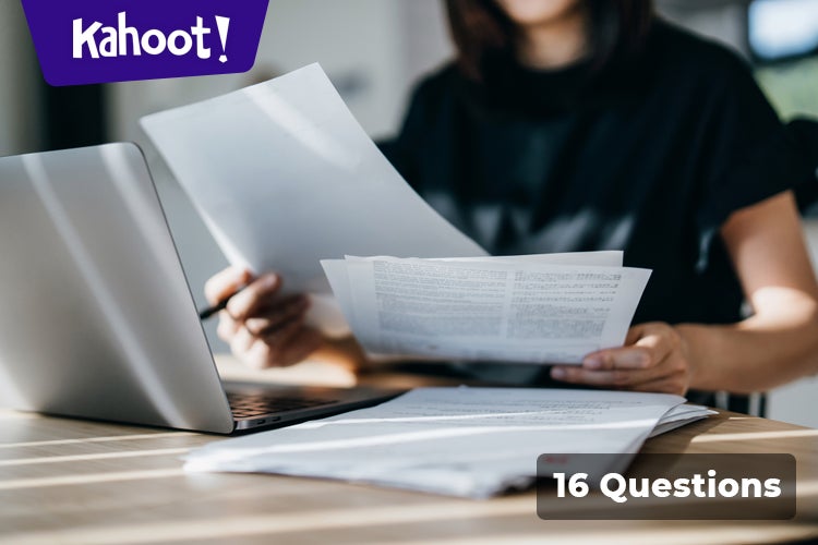 Financial Statements Basics - Kahoot! Quiz