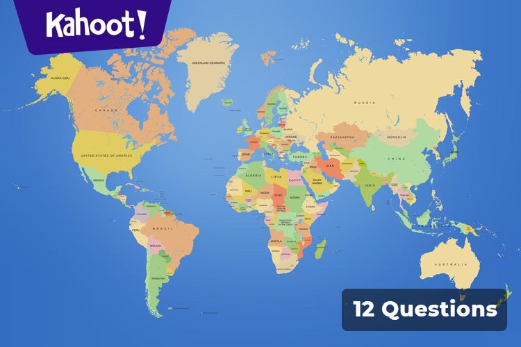 Duplicate of Oceans and Continents - Kahoot! Quiz