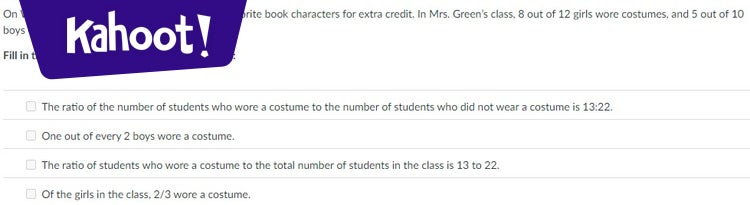 Unit 5 Assessment Review - Kahoot! Quiz