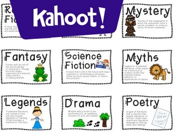 What's the Fiction Chapter Book Genre? - Kahoot! Quiz