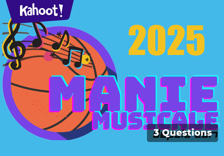 VOTE #4 MANIE MUSICALE 2025 - Kahoot! Quiz