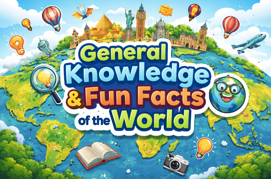 General Knowledge & Fun Facts Of The World - Kahoot! Quiz