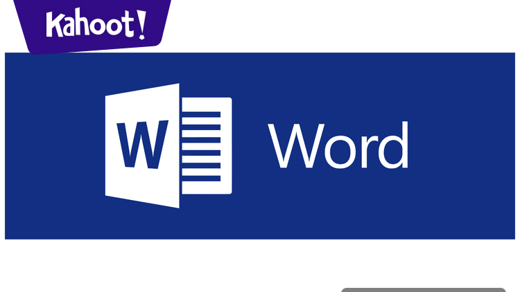 Word - Kahoot! Quiz