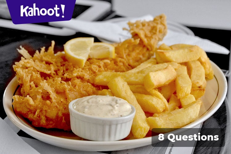 Fish and Chips. T F. Multiple Choice - Kahoot! Quiz