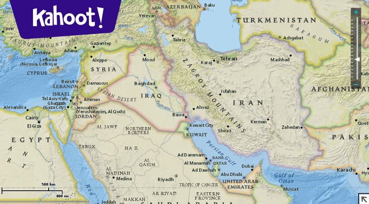 SW Asia Human Geography - Kahoot! Quiz