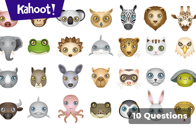Wild animals - Kahoot! Quiz