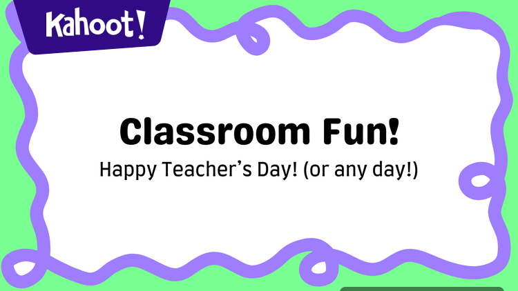 Classroom Fun! Trivia, Guess the Animal & Poll Questions - Kahoot! Quiz