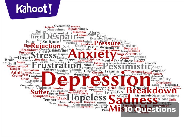 8.03 Anxiety, Bipolar, and Depressive Disorders - Kahoot! Quiz