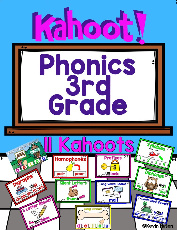3rd Grade Phonics (Review, learn, master and reinforce phonics skills ...