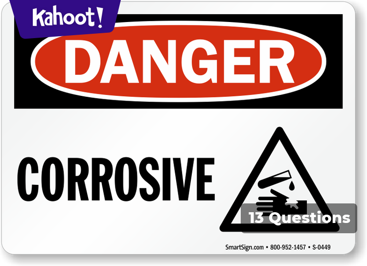 Hazard Signs Review - Kahoot! Quiz