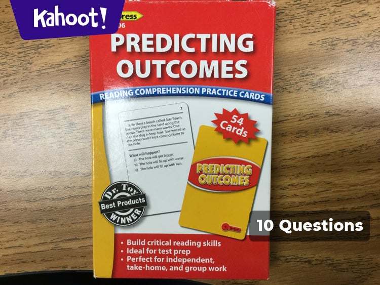 Predicting Outcomes - Kahoot! Quiz