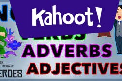 Duplicate of Nouns, Adjectives, Verbs, Adverbs - Kahoot! Quiz