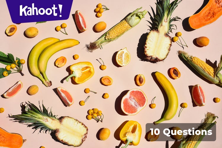 Unusual Fruit and Veggies - Kahoot! Quiz