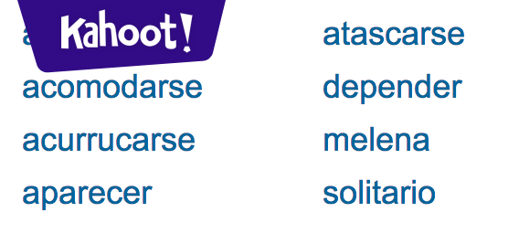 Vocabulario 1.1 Lom y los nudones - Kahoot! Quiz