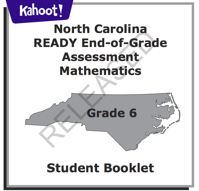 6th Grade Math NC EOG Released Test (Self Paced) - Kahoot! Quiz
