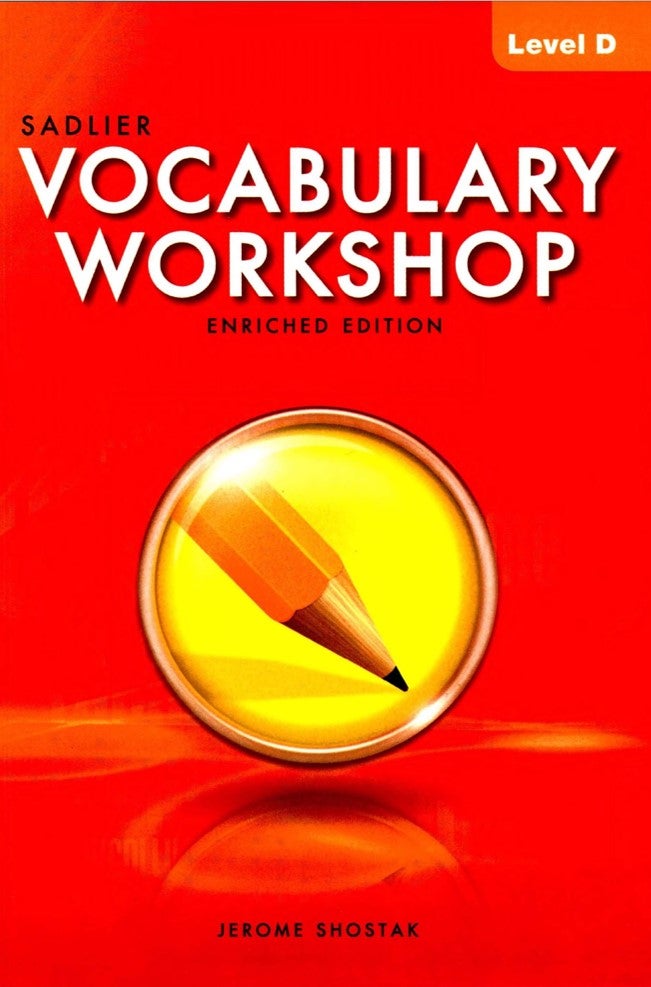 Sadlier Vocabulary Workshop Level D, Unit 5 (The Leopard: Unlikely ...