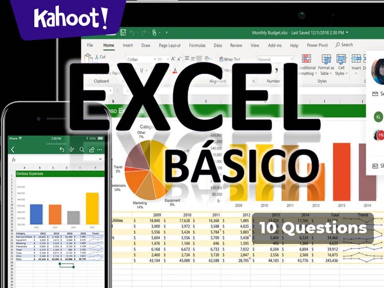 excel basico - Kahoot! Quiz