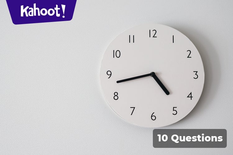 Analog Time Quick Check - Kahoot! Quiz