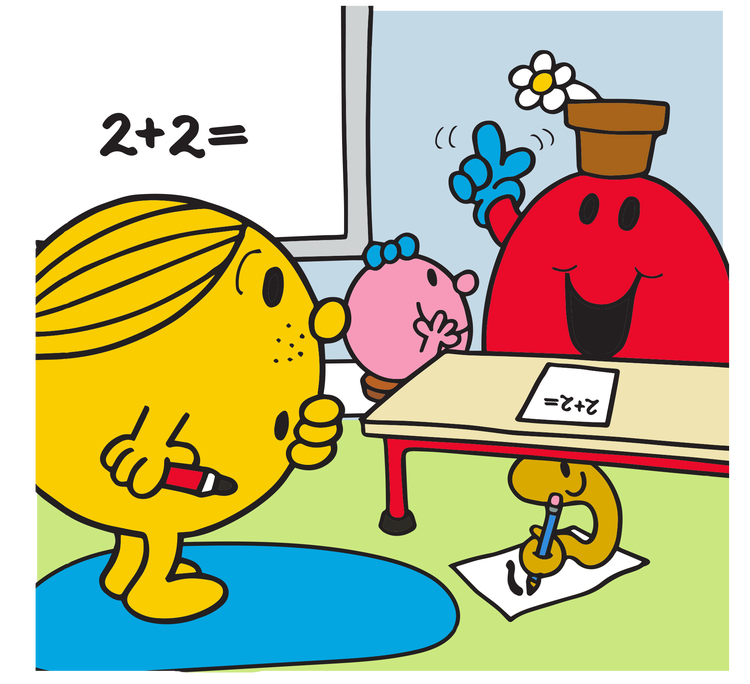 Matematyka z bohaterami serii Mr. Men i Mała Miss - Kahoot! Course