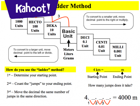 Metric Conversion - Kahoot! Quiz