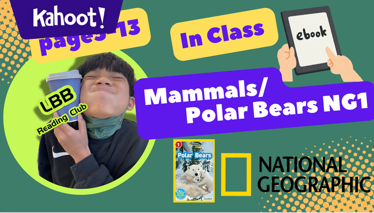 Polar Bear NG series (textbook 5-13 ) Polar Bear Facts - Kahoot! Quiz