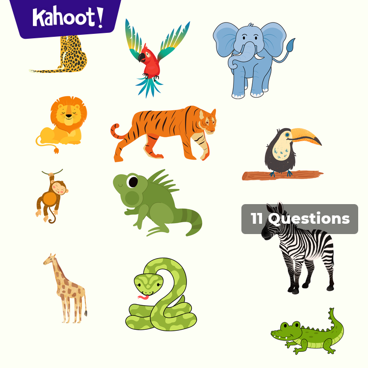 Animals 02. Pin - Kahoot! Quiz
