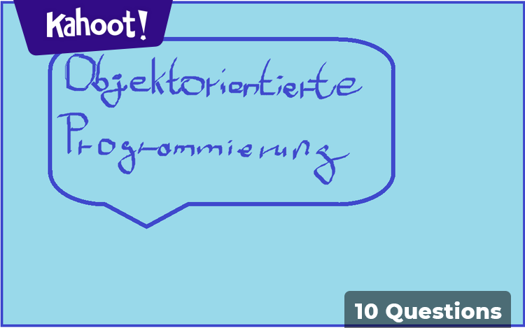 OOP mit Java - Teil 3 - Kahoot! Quiz