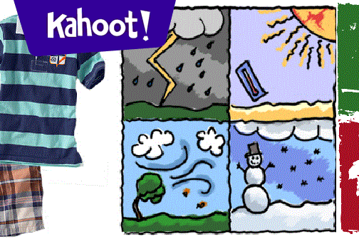 KB1 U08 Clothes / Weather / Seasons - Grade 1 - Kahoot! Quiz