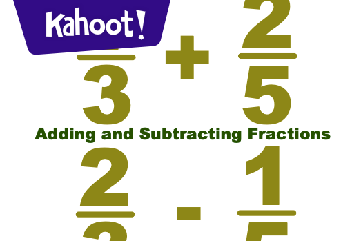 Adding and Subtracting Fractions (Supported Math 6) - Kahoot! Quiz