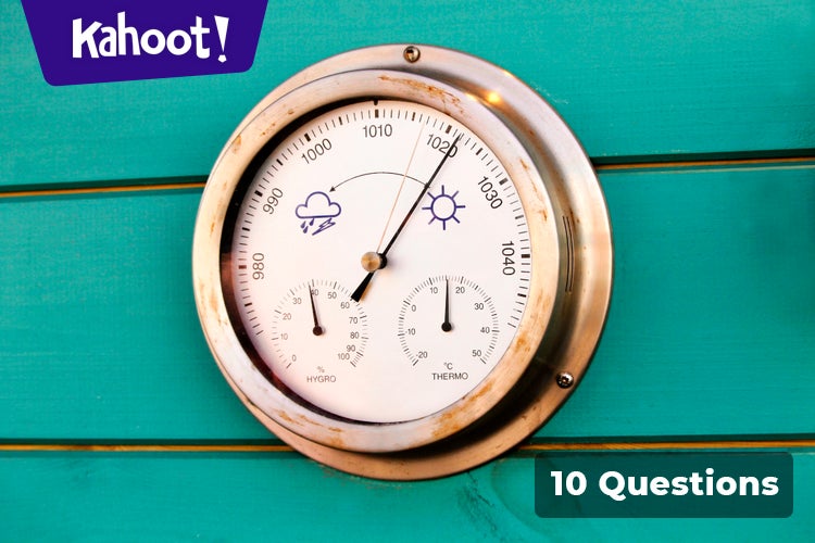 The Weather - Kahoot! Quiz