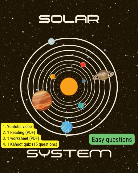 Solar System - Kahoot! Course