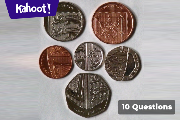 Counting money: POUNDS - Kahoot! Quiz