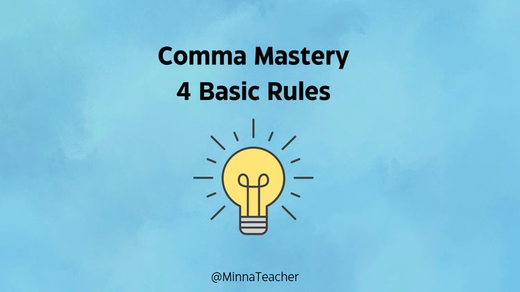 Comma Mastery: 4 Basic Rules - Kahoot! Course