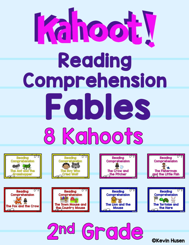 Reading Compresension for 2nd Grade - Fables (Second Grade) - Kahoot ...