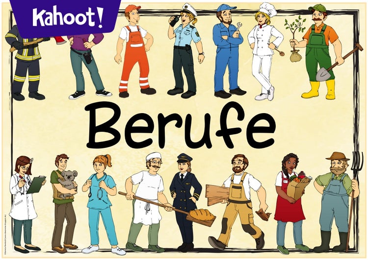 Berufe A1 - Kahoot! Quiz