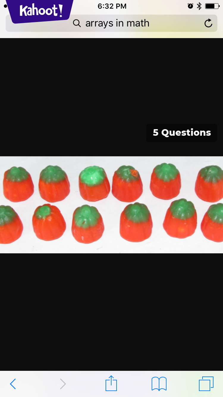 Arrays - Kahoot! Quiz