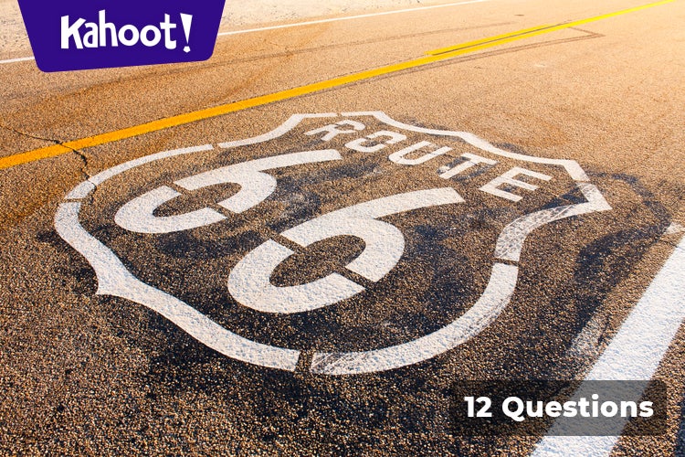 Уперед дорогою: щосе Route 66 - Kahoot! Quiz